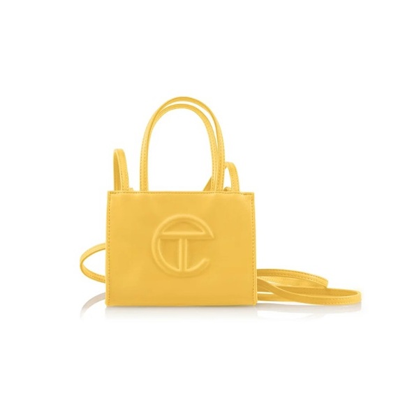 Telfar | Bags | Telfar Mustard Yellow Mini Shopping Bag | Poshmark